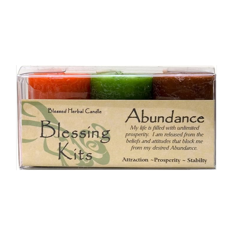 Blessing Candle Kit - Abundance – Dancing Cranes Imports